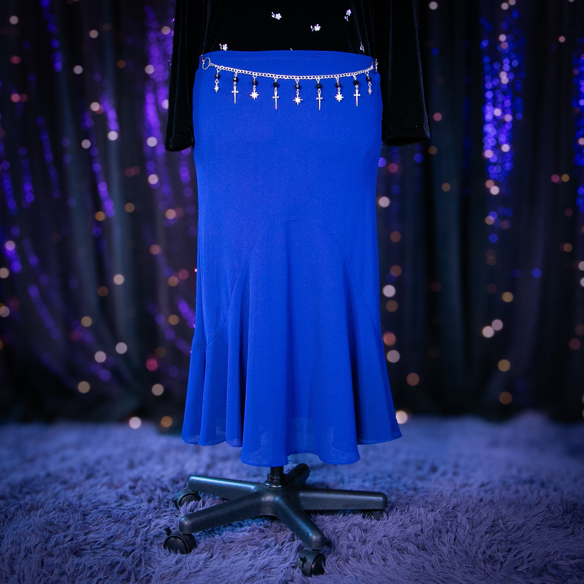 icy indigo skirt – Bad Moon